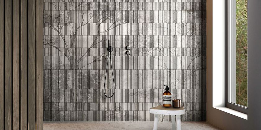 CONCRETE / BOSCO INCANTATO Wallpaper By N.O.W. Edizioni
