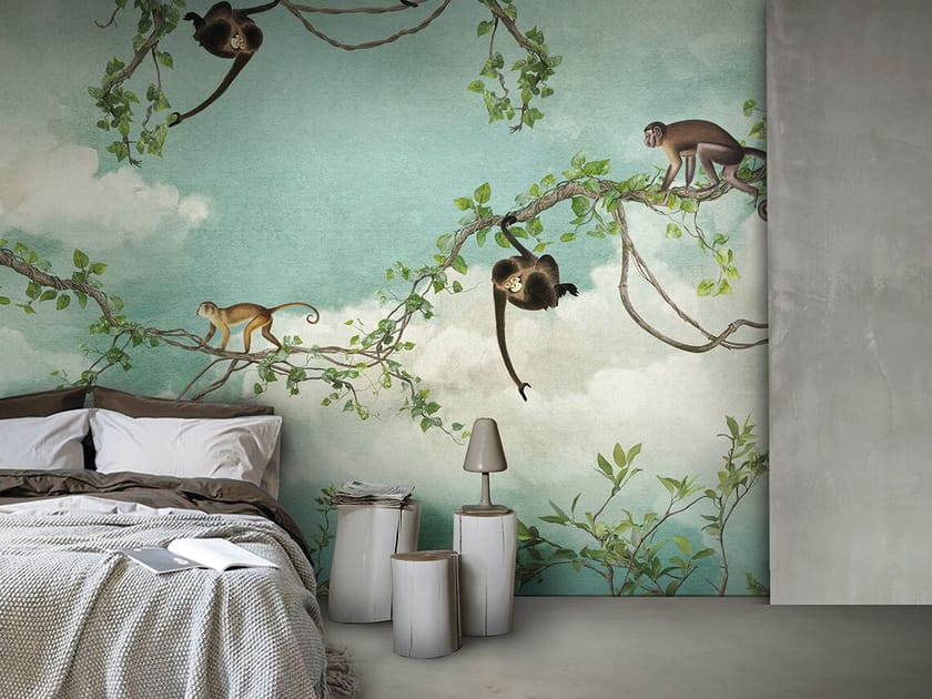 CONCRETE / JUNGLE IN THE CLOUDS 壁纸 By N.O.W. Edizioni