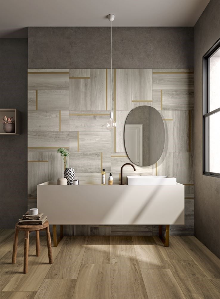 Porcelain stoneware wall/floor tiles with wood effect NUANCE DECORI By ...