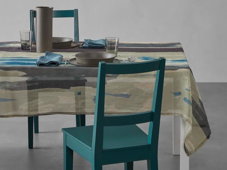 Abacá tablecloth NUBE By Society Limonta