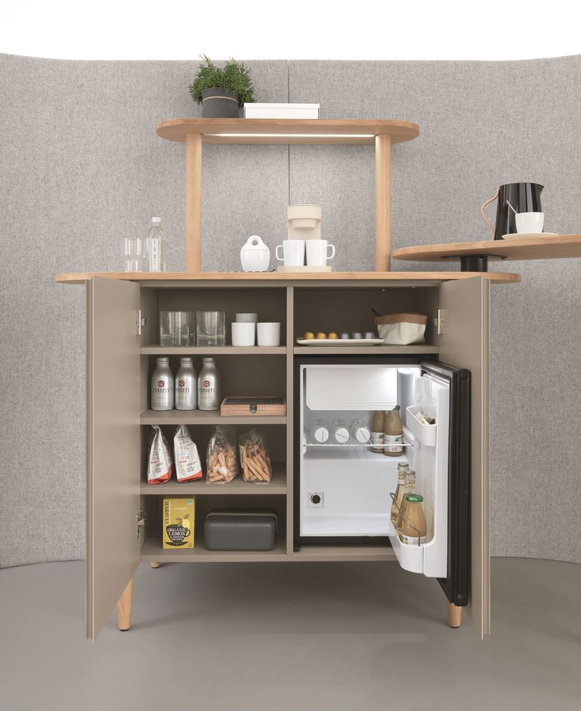 NUCLEO Wooden bar cabinet By Martex