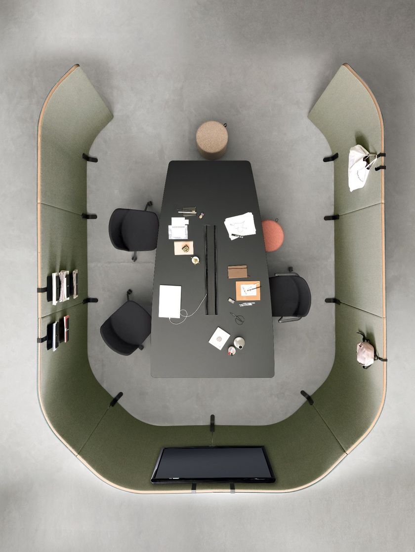 NUCLEO | Freestanding office screen By Martex