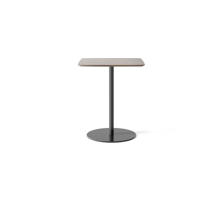 NUCLEO Table carrée en acier et bois By Punt | design Victor Carrasco