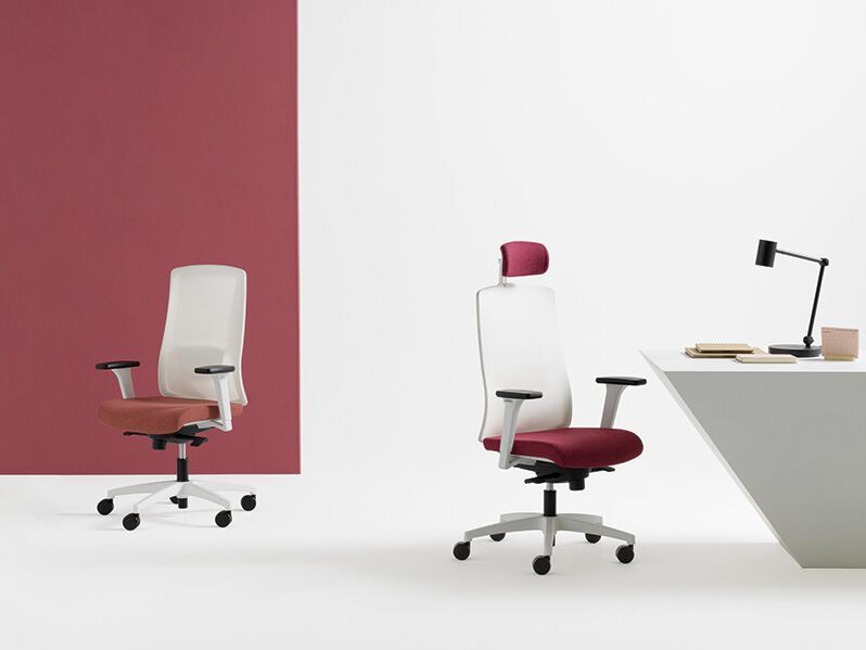 ARMONIA WHITE 01 Office chair By Nahu