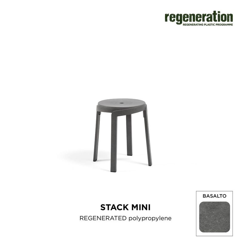 STACK MINI Polypropylene stool By Nardi | design Raffaello Galiotto