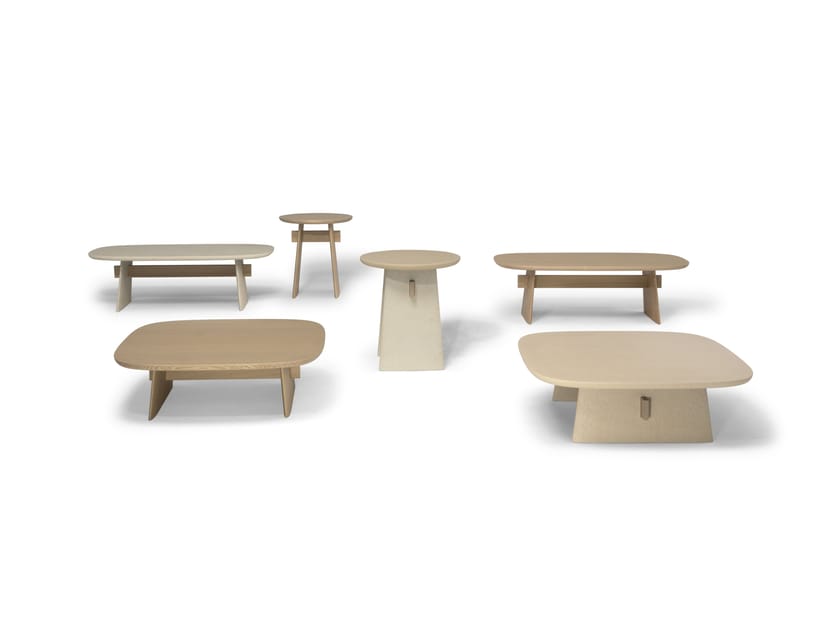 ADAM Round lecce stone high side table By Natuzzi Italia | design ...