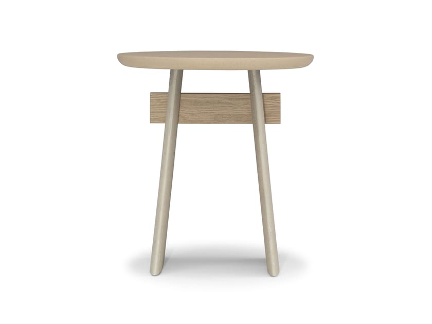 ADAM Round lecce stone high side table By Natuzzi Italia | design ...
