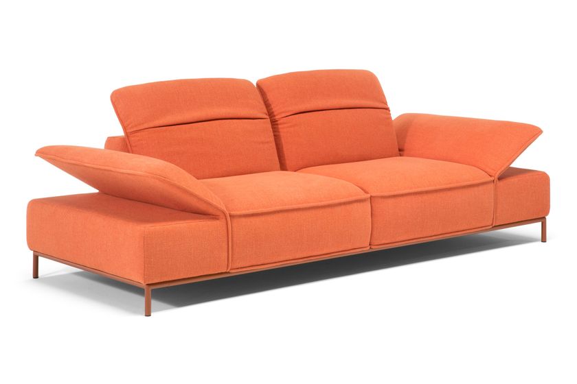 ADAM 2 seater fabric sofa By Natuzzi Italia | design Marcel Wanders