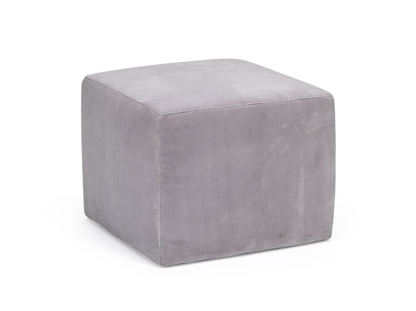BRACQUE Square fabric pouf By Natuzzi Italia