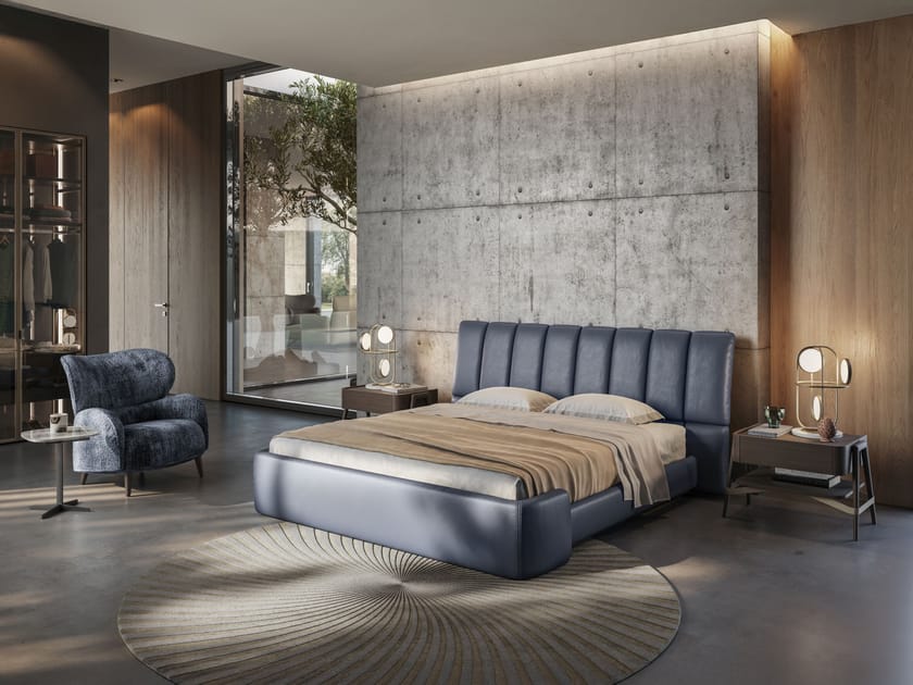 BRIQ Bed By Natuzzi Italia
