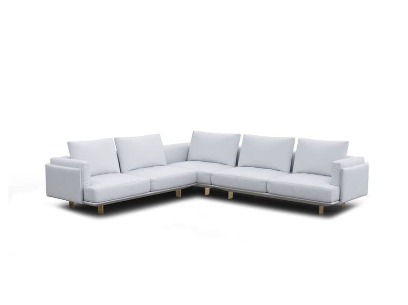 CAMPUS Corner leather sofa By Natuzzi Italia | design Mauro Lipparini