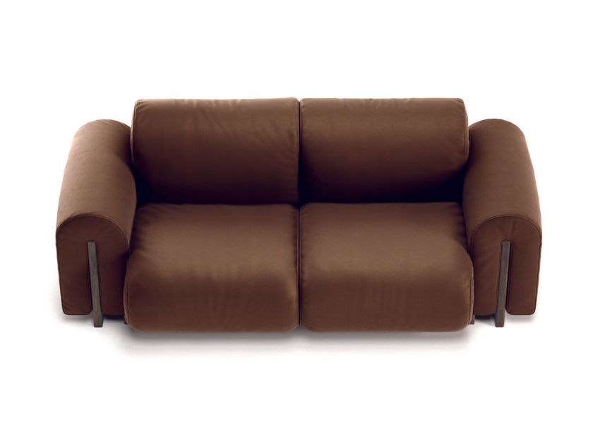 COLLE 2 seater leather sofa By Natuzzi Italia | design BIG | Bjarke ...
