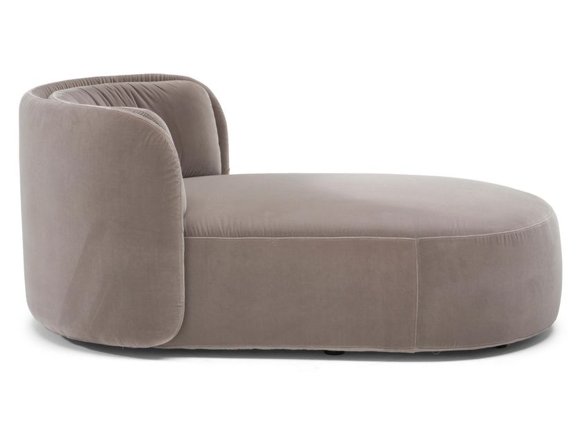 DEEP Upholstered fabric day bed By Natuzzi Italia | design Nika Zupanc