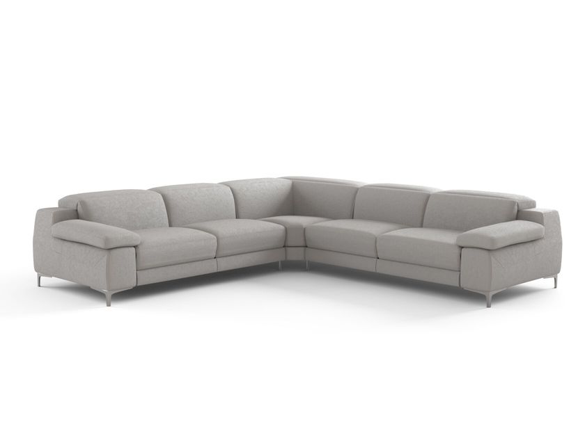 DUCA Corner fabric sofa with electric motion By Natuzzi Italia