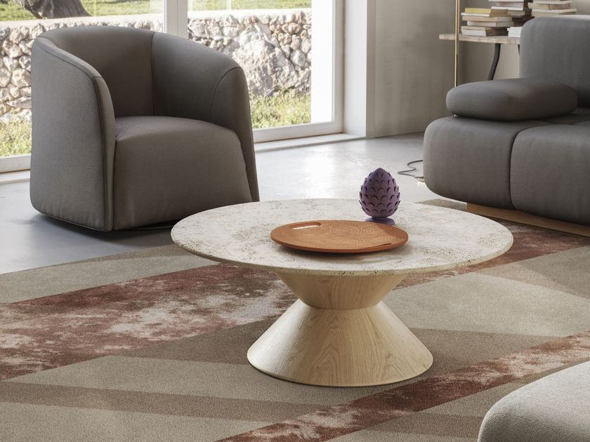 FEUDO Coffee table By Natuzzi Italia