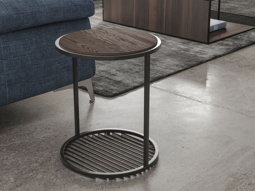 FILROUGE Mesa de centro redonda de mármol By Natuzzi Italia | design ...