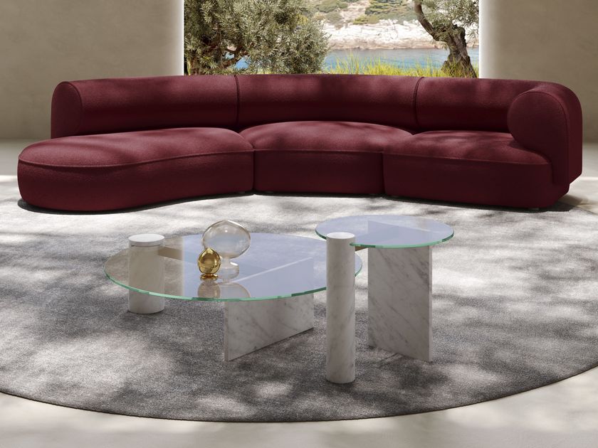 FROST Coffee table By Natuzzi Italia