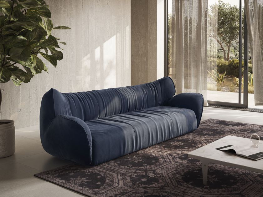 JUNO Leather sofa By Natuzzi Italia | design Massimo Iosa Ghini