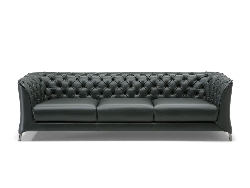 LA SCALA Tufted 3 seater leather sofa By Natuzzi Italia | design ...