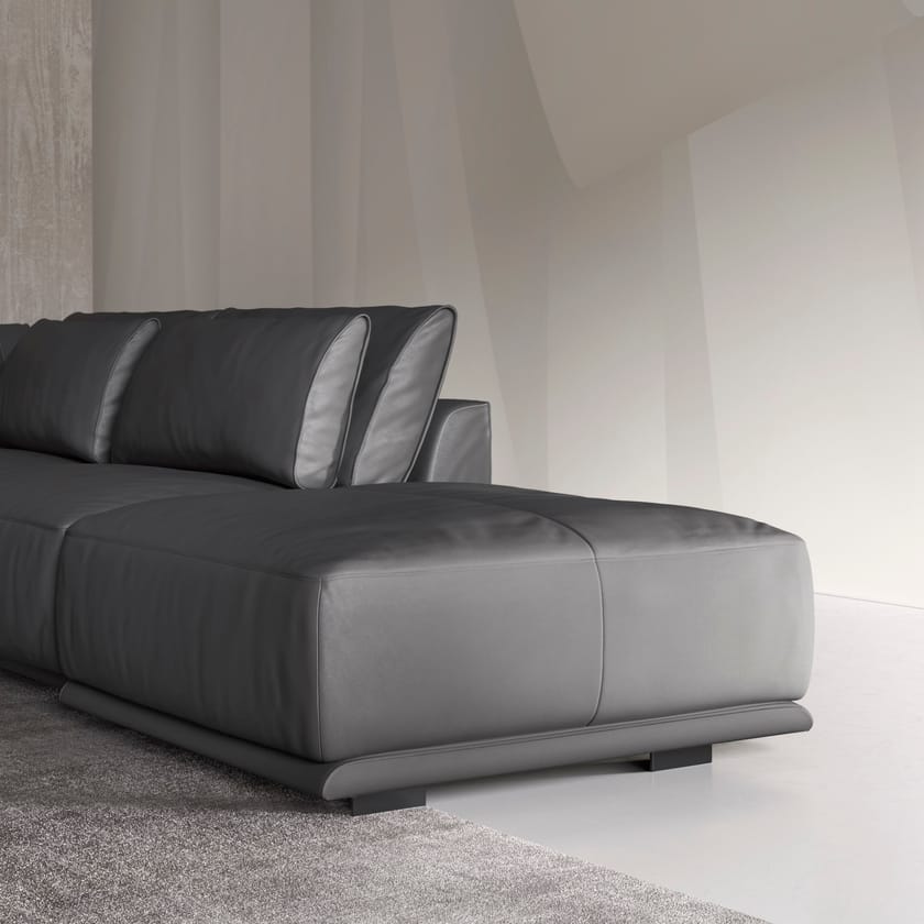 LONG BEACH Pouf By Natuzzi Italia | design Claudio Bellini