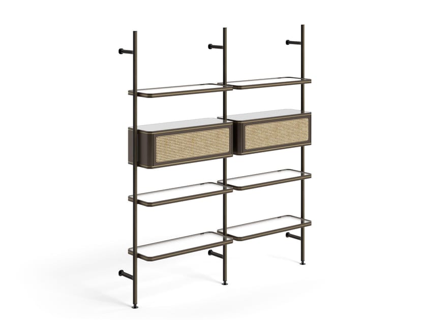 RADICE Storage wall By Natuzzi Italia