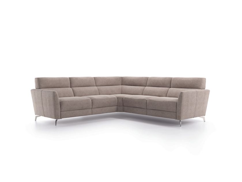 STAN Recliner corner fabric sofa By Natuzzi Italia