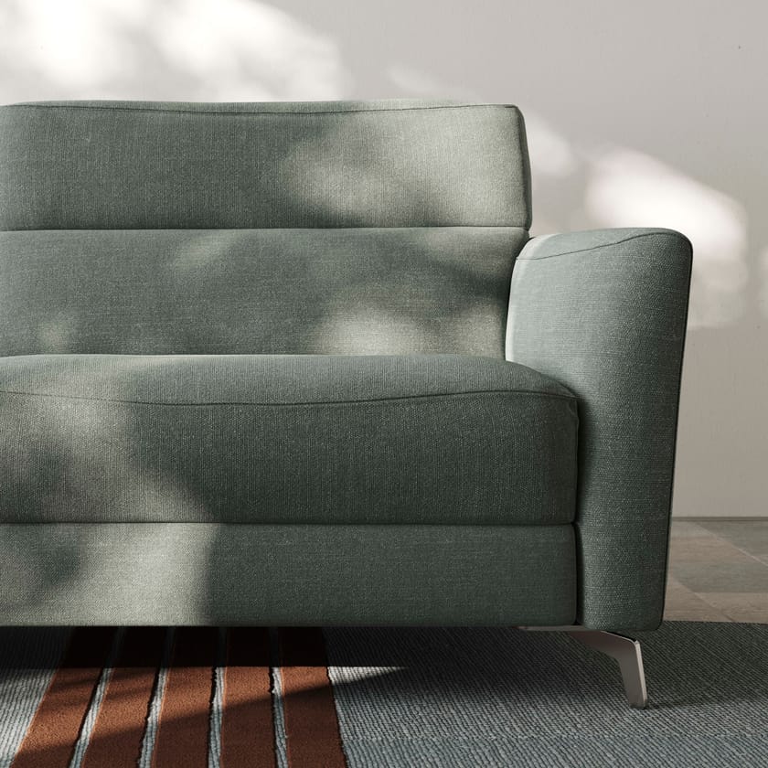 STAN 3 seater recliner fabric sofa By Natuzzi Italia