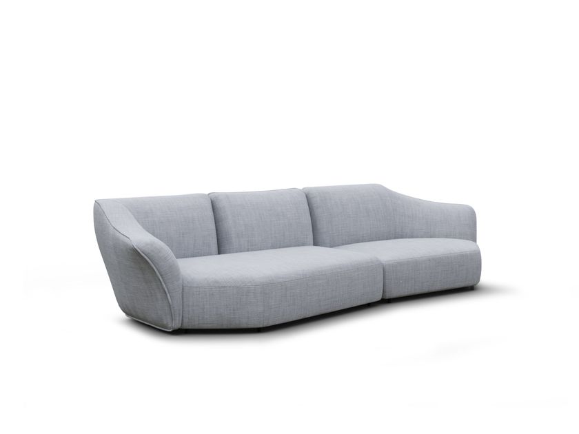 TIMELESS 3 seater fabric sofa By Natuzzi Italia | design Lorenza Bozzoli