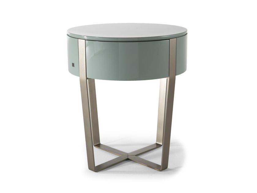VENERE Bedside table By Natuzzi Italia | design Bernhardt & Vella