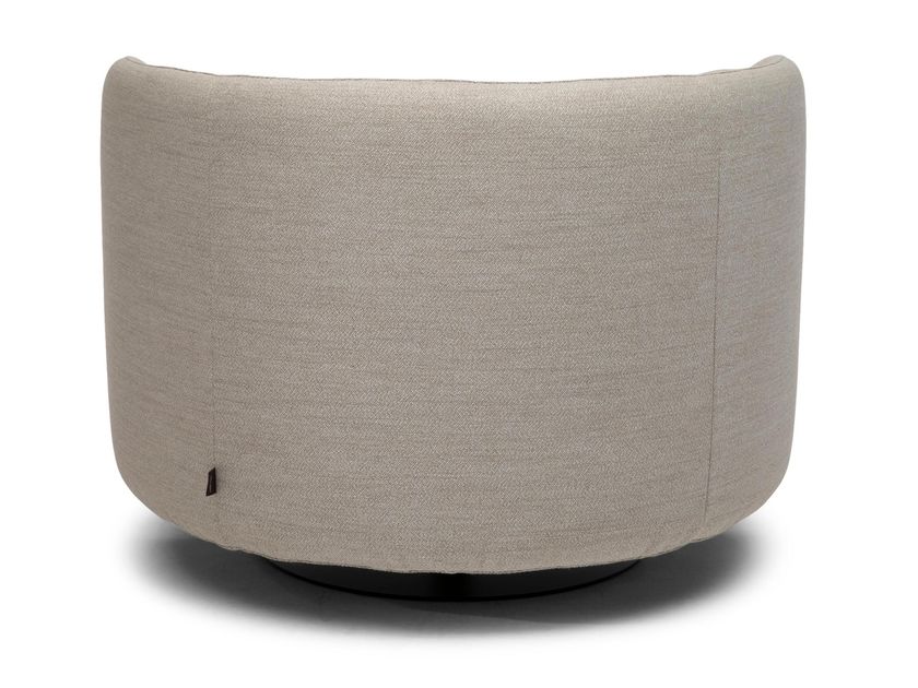 WAVE Swivel fabric armchair with armrests By Natuzzi Italia | design ...