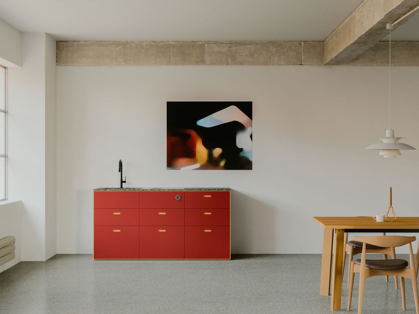 »HOME« BASE UNIT 03 - DESIGN „ONE“ Cuisine By Neuvermoebelt