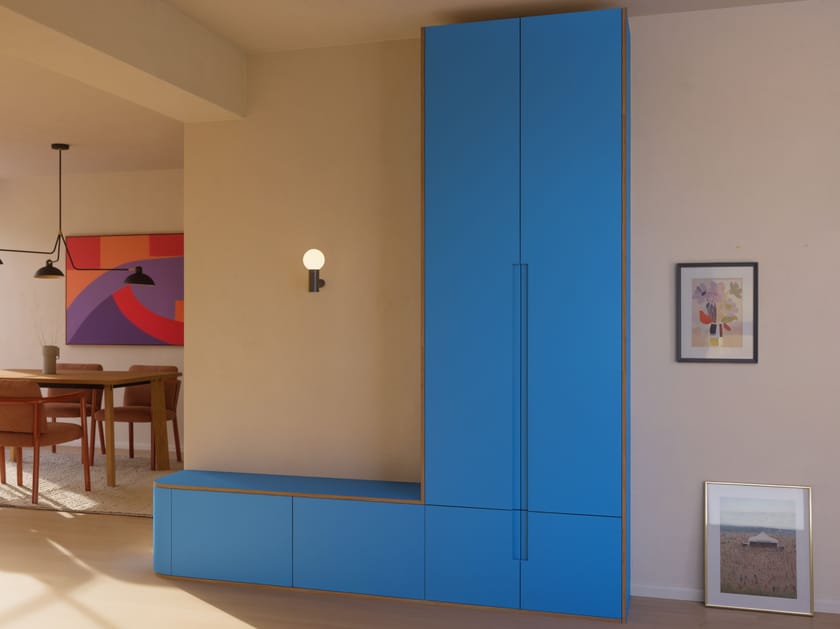 SMART LINE FURNITURE FC25 Sectional built-in laminate wardrobe By ...