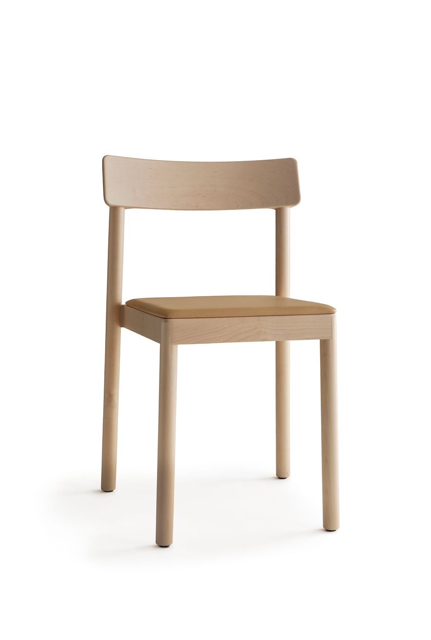 SEMINAR KVT2 | Wooden chair Stackable birch chair with integrated ...