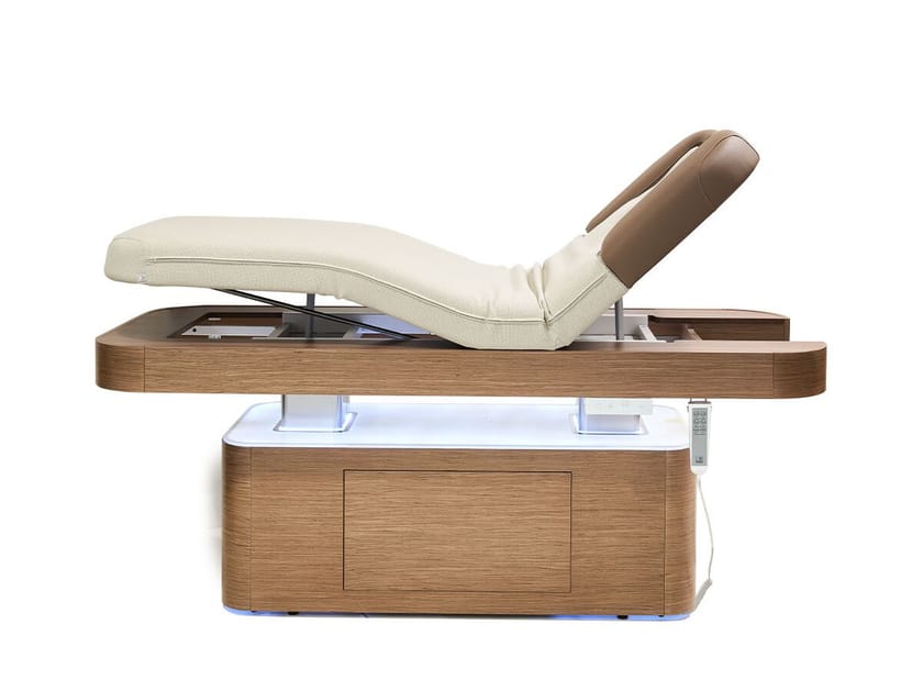 GREEN PRESTIGE Electric massage bed By Nilo | design Elisa Giovannoni