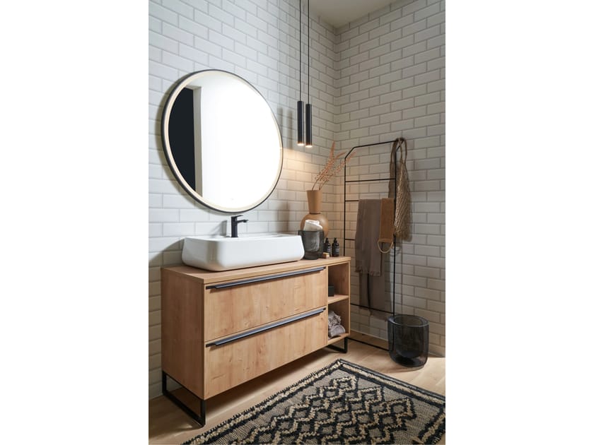 MANHATTAN ROVERE CHALET Mobile lavabo By Nolte Küchen