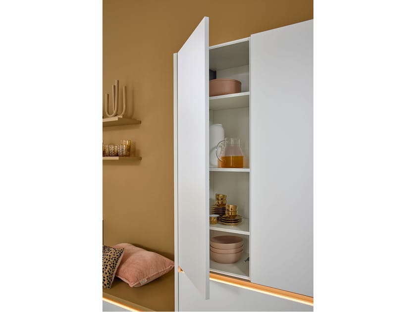 SOFT LACK Caramelo mate soft / SOFT LACK Blanco mate soft Cocina By ...