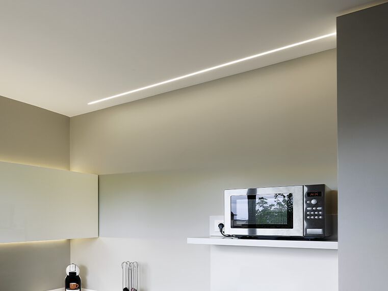 PROFILED INCASSO H12 Linear lighting profile By Novalux
