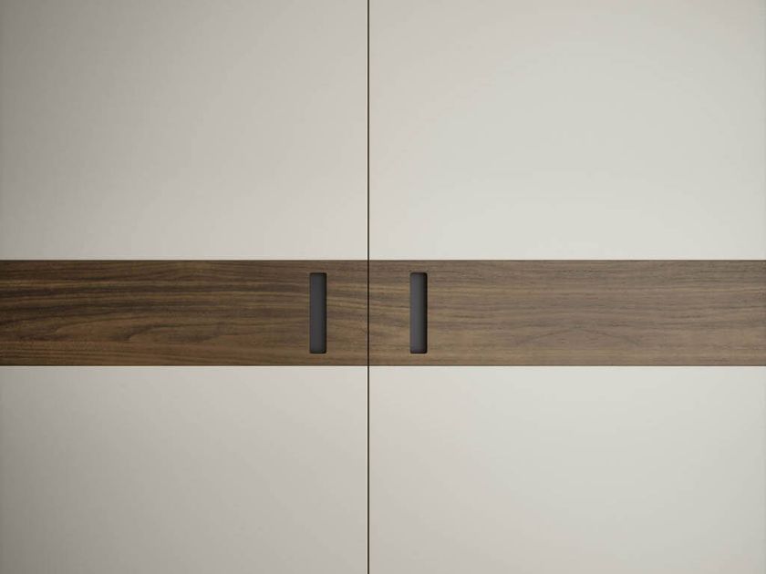 CLASS Wardrobe with coplanar doors By Novamobili
