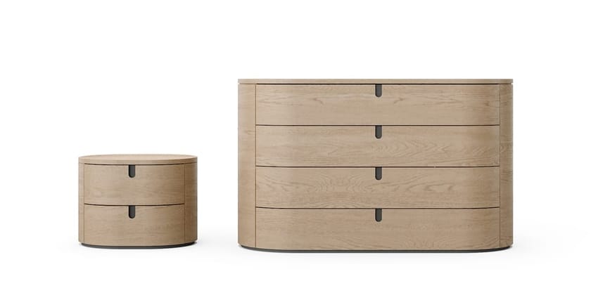 VESTA Bedside table By Novamobili