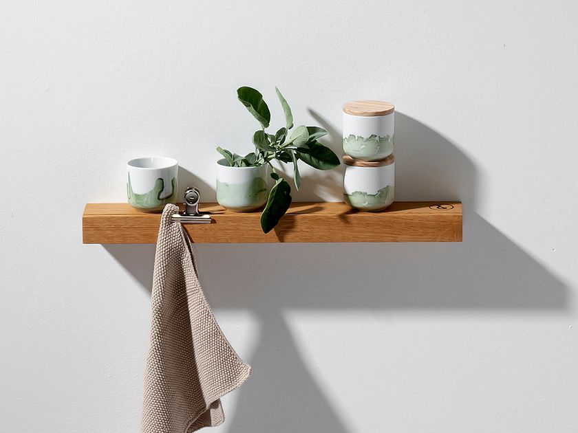 BILDERLEISTE EICHE #02 Wandregal By weld & co