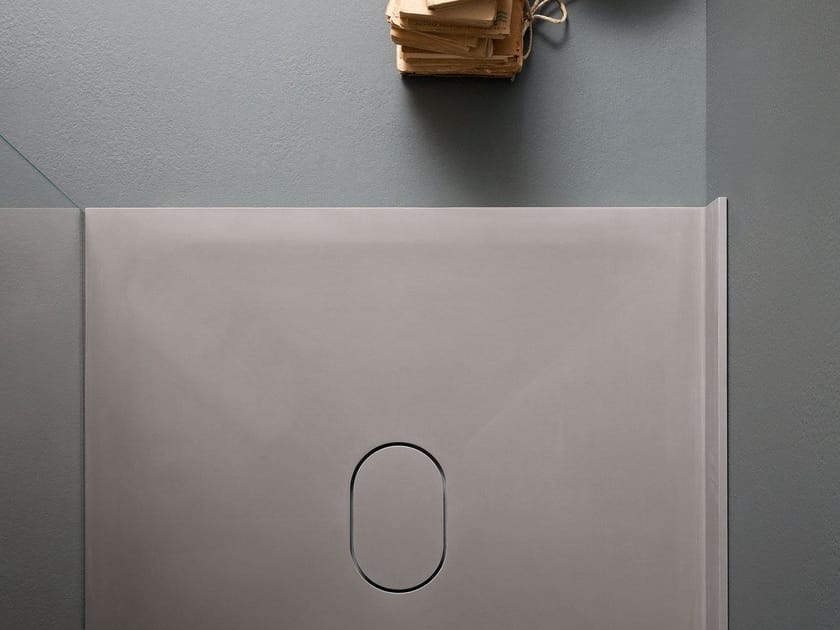 Vanity unit with mirror OBLON - SEI By NOVELLO design Stefano Cavazzana