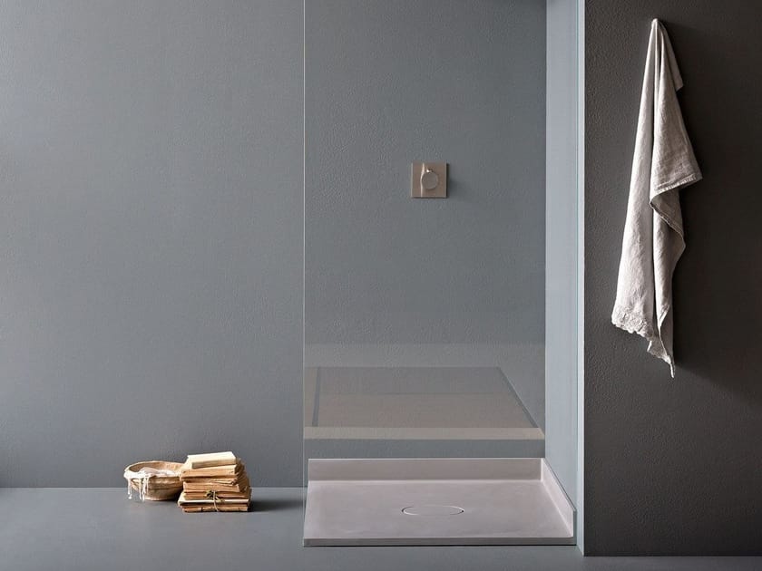 Vanity unit with mirror OBLON - SEI By NOVELLO design Stefano Cavazzana