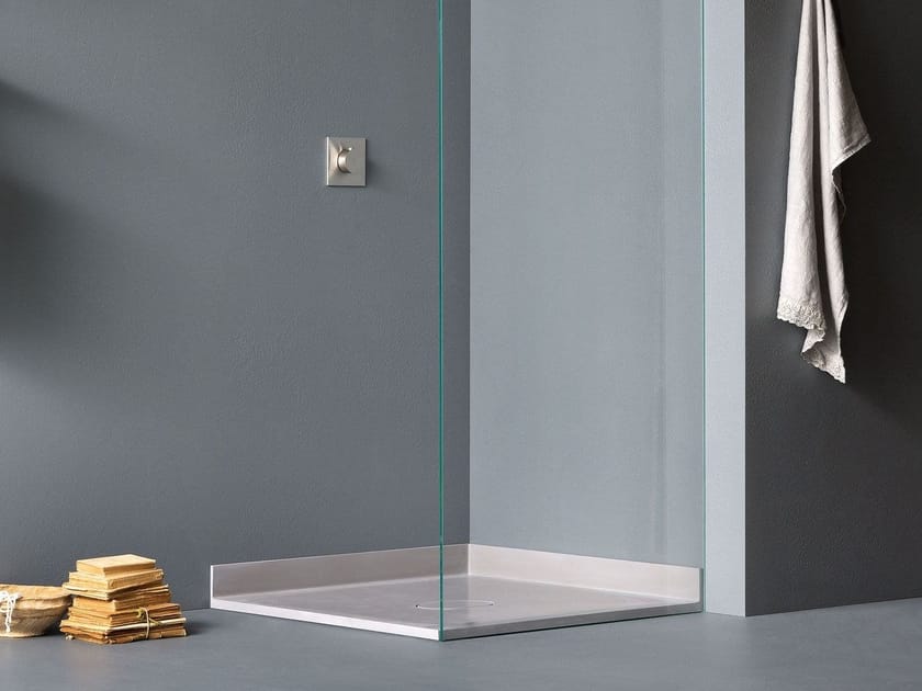 Vanity unit with mirror OBLON - SEI By NOVELLO design Stefano Cavazzana