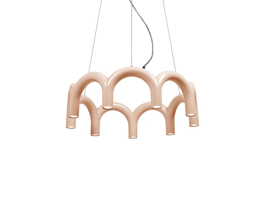 ARCH CIRCLE CUSTOM COLOR Lampada a sospensione By OBLURE | design Johan ...