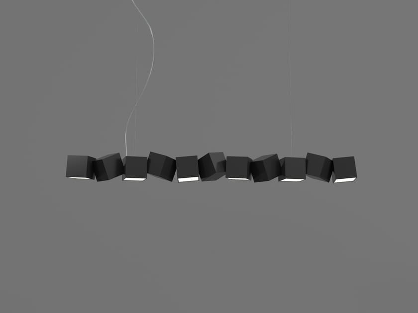 BLOCKCHAIN SYSTEM LED steel pendant lamp By OBLURE | design Markus ...