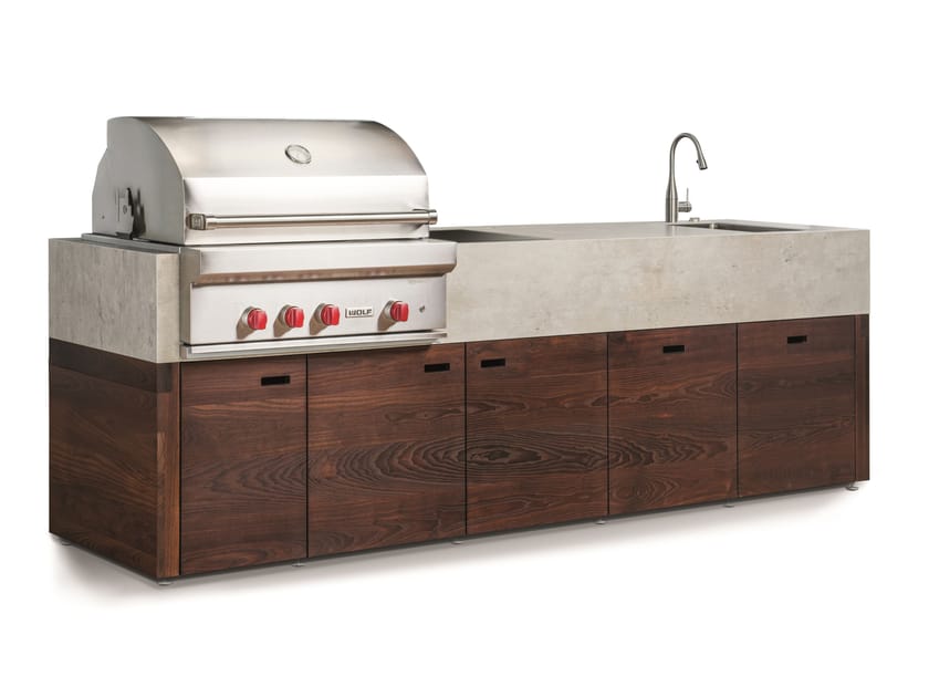 BBQube PRO 3000 - Wolf Grill Outdoor kitchen By OCQ