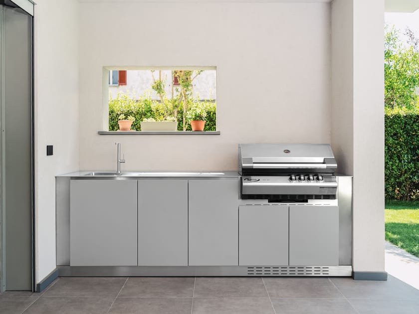 EMBOSSED MATT LACQUERED STAINLESS STEEL RAL 7030 Embossed matt ...