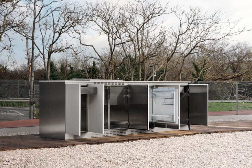 EMBOSSED MATT LACQUERED STAINLESS STEEL RAL 9010 Embossed matt ...