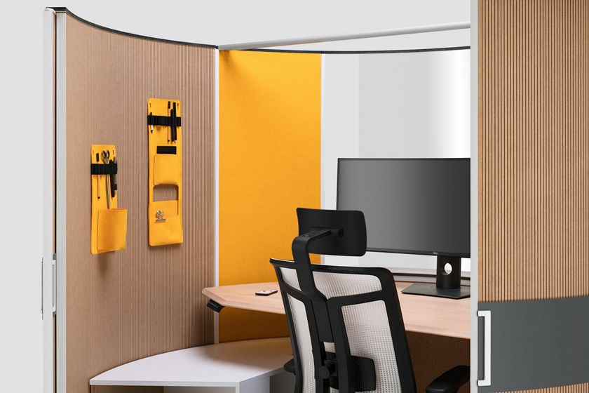 Acoustic office booth OFFICE shell WIN By Dizzconcept design Darko ...