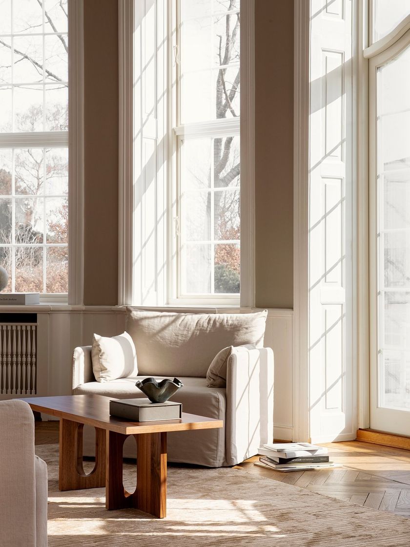 OFFSET SOFA W. LOOSE COVER Divano sfoderabile in tessuto a 3 posti By ...
